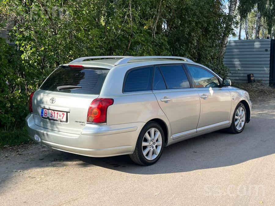 Pelēks Toyota Avensis 2005 Rīga, ar dzinēja tilpumu 2.00 L un nobraukumu 0 tūkst. km par 2199 €, foto 6 vietnē AUTOMOTO.COM.LV