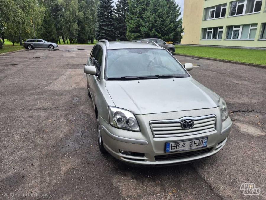 Pelēks Toyota Avensis 2005 Kaišiadorys, ar dzinēja tilpumu 1.80 L un nobraukumu 360 tūkst. km par 2000 €, foto 1 vietnē AUTOMOTO.COM.LV