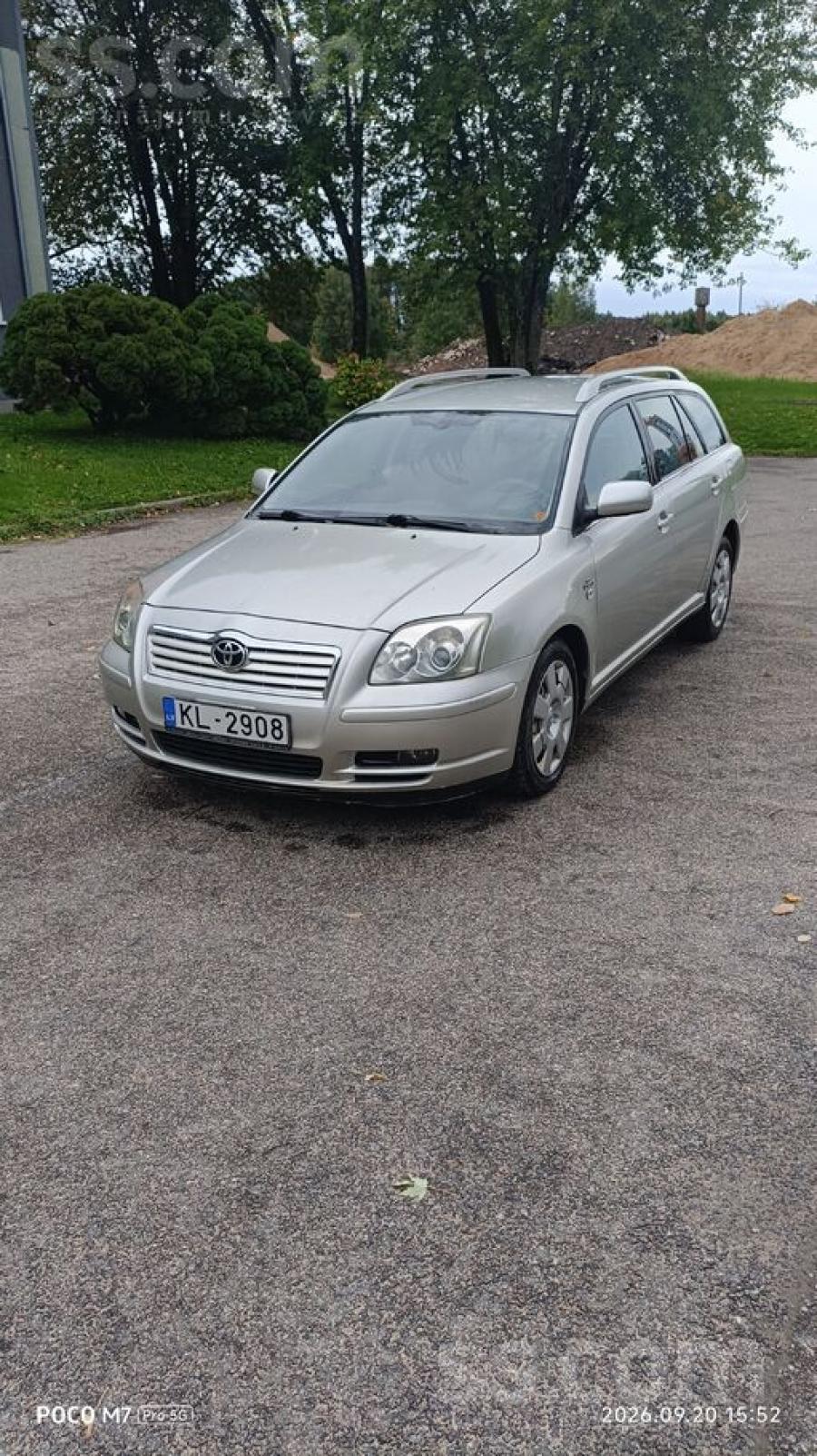 Серый Тойота Авенсис 2005 в Рига, объемом двигателя 2.20 л и пробегом 341 тыс. км за 1900 €, фото 3 на AUTOMOTO.COM.LV