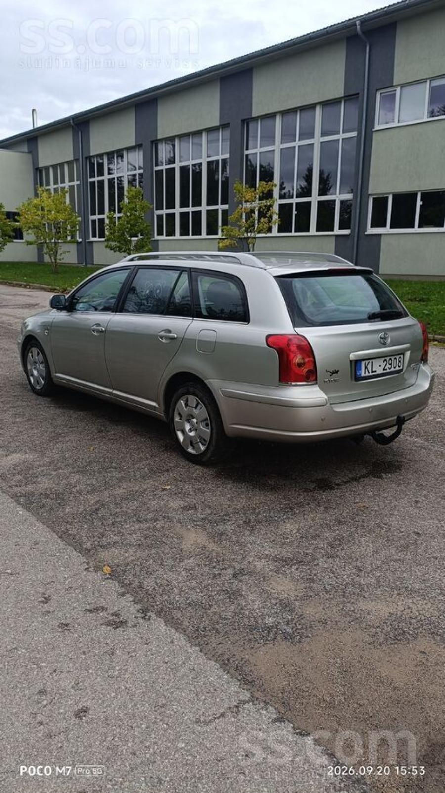 Серый Тойота Авенсис 2005 в Рига, объемом двигателя 2.20 л и пробегом 341 тыс. км за 1900 €, фото 7 на AUTOMOTO.COM.LV
