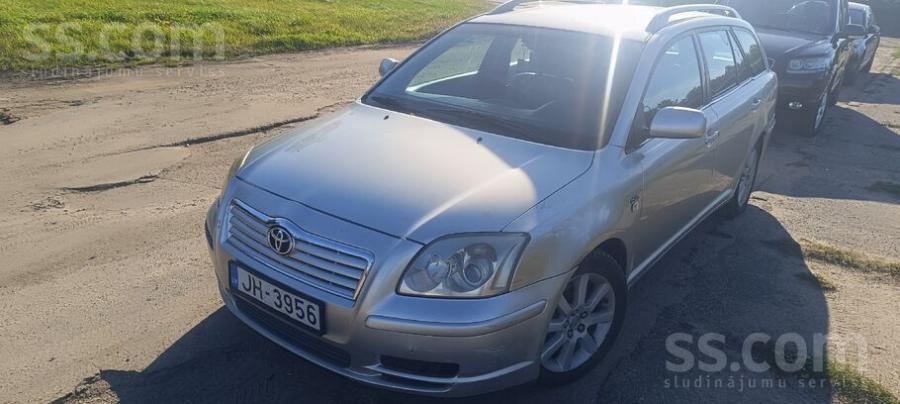 Grey Toyota Avensis 2005 in Riga, with an engine capacity of 2.00 L and mileage of 383 thousand km for 600 €, photo 1 on AUTOMOTO.COM.LV