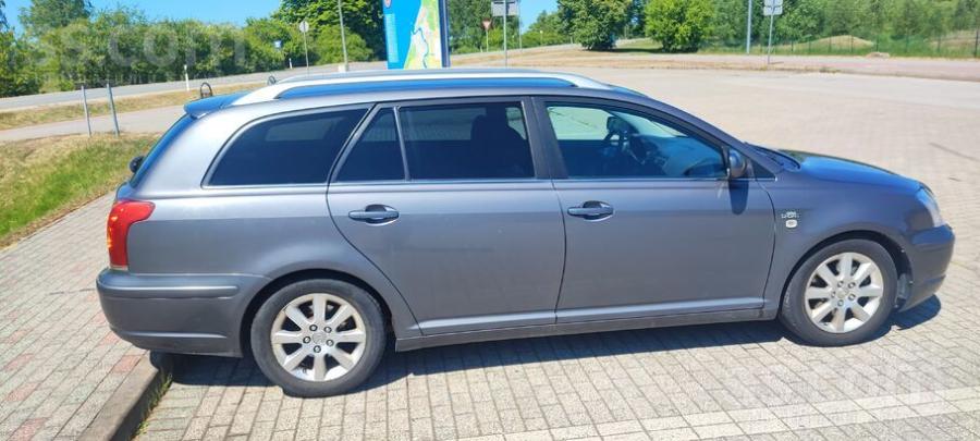 Pelēks Toyota Avensis 2006 Ventspils, ar dzinēja tilpumu 2.20 L un nobraukumu 347 tūkst. km par 850 €, foto 4 vietnē AUTOMOTO.COM.LV