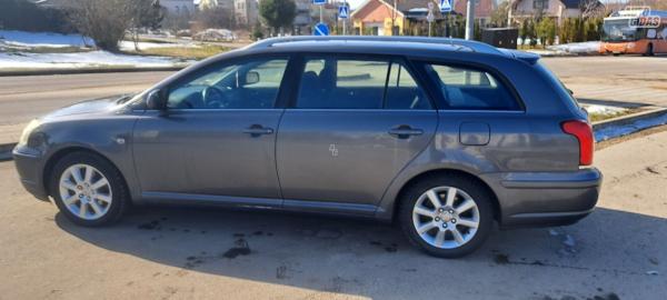 Pelēks Toyota Avensis 2006 Viļņa, ar dzinēja tilpumu 2.20 L un nobraukumu 322 tūkst. km par 1480 €, foto 3 vietnē AUTOMOTO.COM.LV
