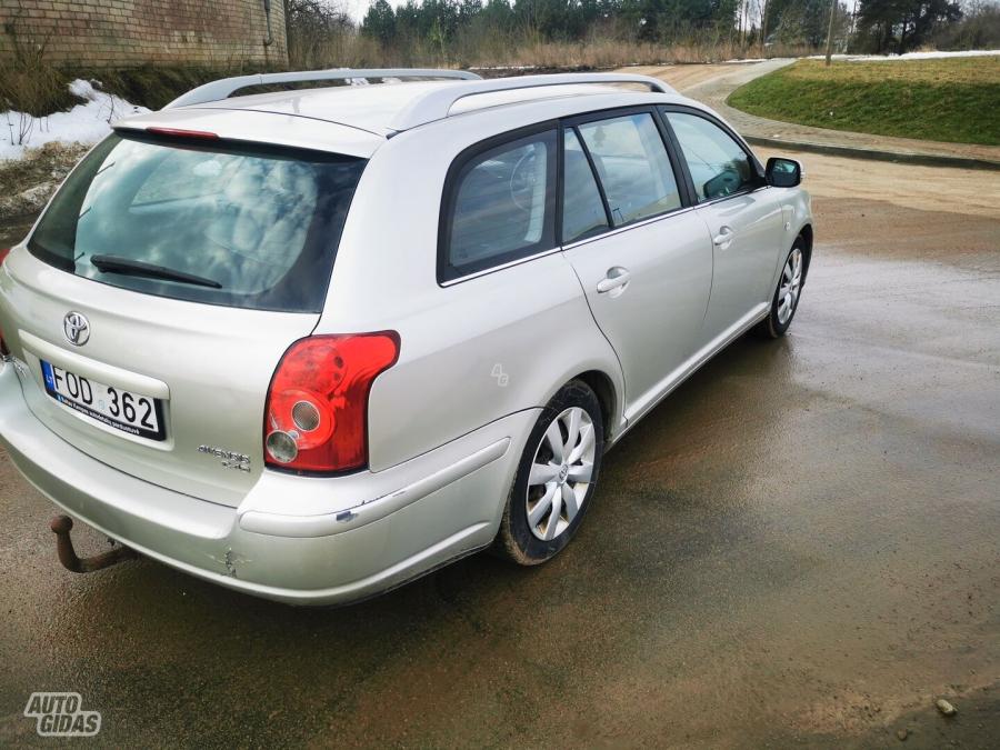 Grey Toyota Avensis 2006 in Ukmerge, with an engine capacity of 2.00 L and mileage of 265 thousand km for 2000 €, photo 4 on AUTOMOTO.COM.LV
