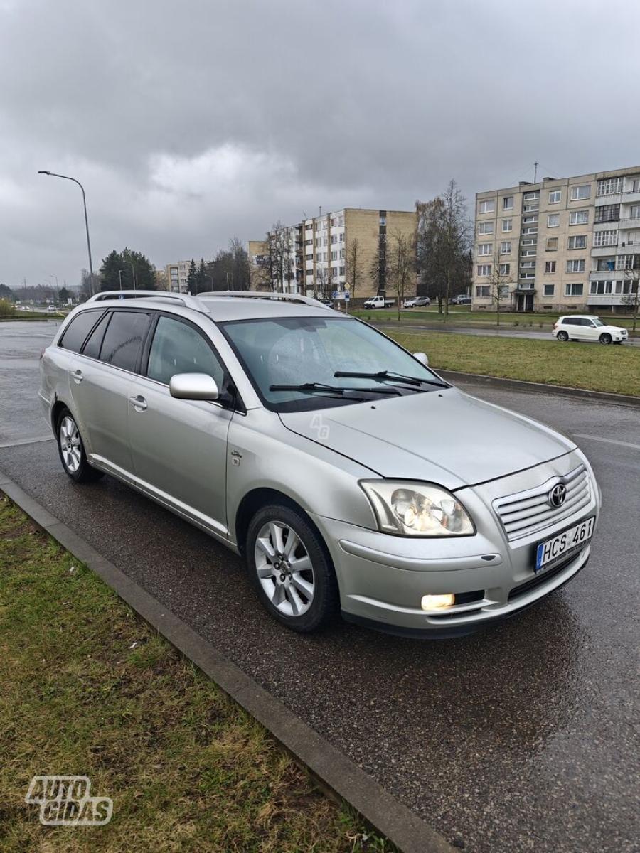 Pelēks Toyota Avensis 2006 Utena, ar dzinēja tilpumu 2.00 L un nobraukumu 439 tūkst. km par 1250 €, foto 3 vietnē AUTOMOTO.COM.LV