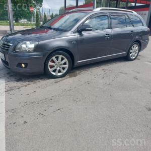 Pelēks Toyota Avensis 2006 Bauska, ar dzinēja tilpumu 2.20 L un nobraukumu 348 tūkst. km par 1850 €, foto  vietnē AUTOMOTO.COM.LV