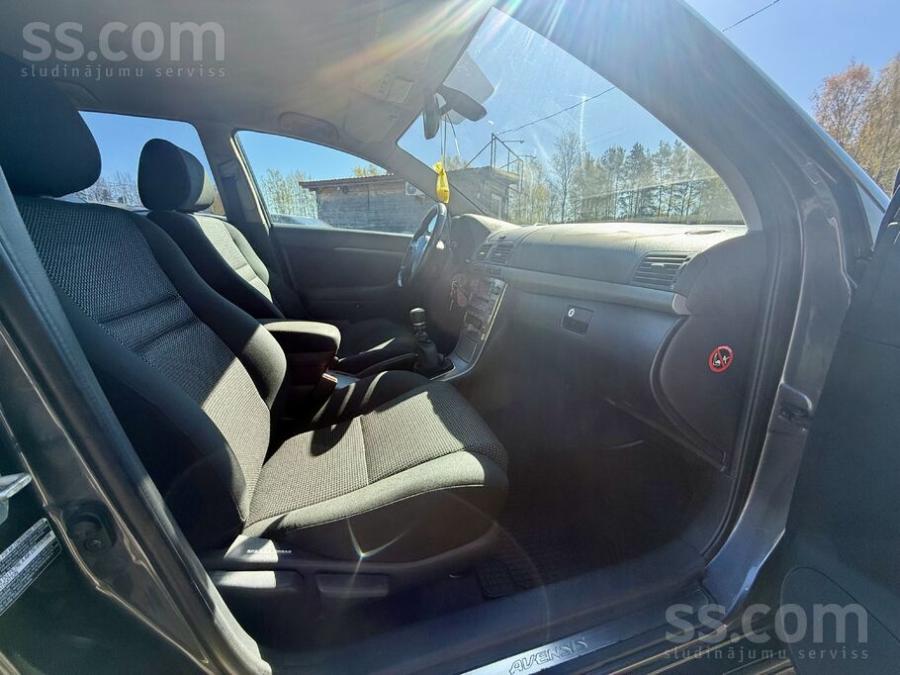 Grey Toyota Avensis 2006 in Riga, with an engine capacity of 2.00 L and mileage of 0 thousand km for 2350 €, photo 19 on AUTOMOTO.COM.LV