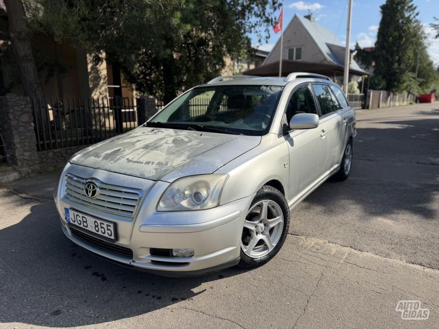 Pelēks Toyota Avensis 2006 Kauņa, ar dzinēja tilpumu 2.00 L un nobraukumu 286 tūkst. km par 1050 €, foto 1 vietnē AUTOMOTO.COM.LV