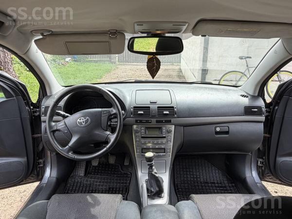 Pelēks Toyota Avensis 2006 Ogre, ar dzinēja tilpumu 2.00 L un nobraukumu 323 tūkst. km par 1799 €, foto 5 vietnē AUTOMOTO.COM.LV