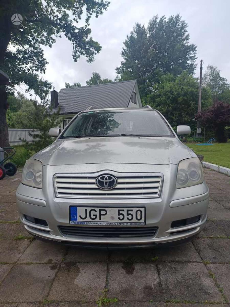 Grey Toyota Avensis 2006 in Vilnius, with an engine capacity of 2.23 L and mileage of 310 thousand km for 1600 €, photo 1 on AUTOMOTO.COM.LV