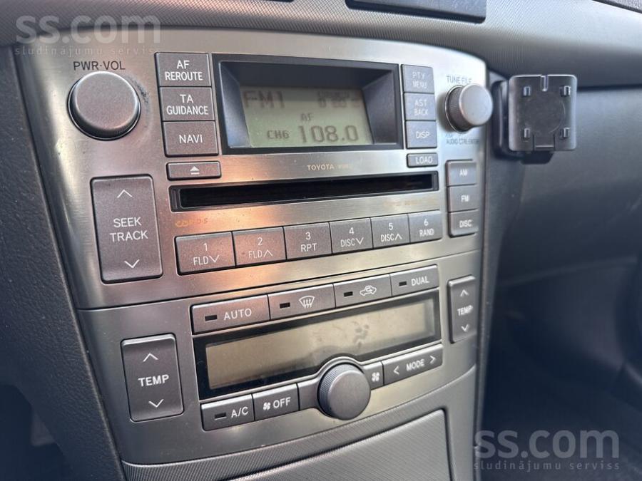 Серый Тойота Авенсис 2006 в Рига, объемом двигателя 2.20 л и пробегом 0 тыс. км за 1690 €, фото 19 на AUTOMOTO.COM.LV