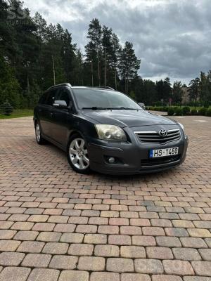 Grey Toyota Avensis 2006 in Riga, with an engine capacity of 2.00 L and mileage of 373 thousand km for 1850 €, photo  on AUTOMOTO.COM.LV