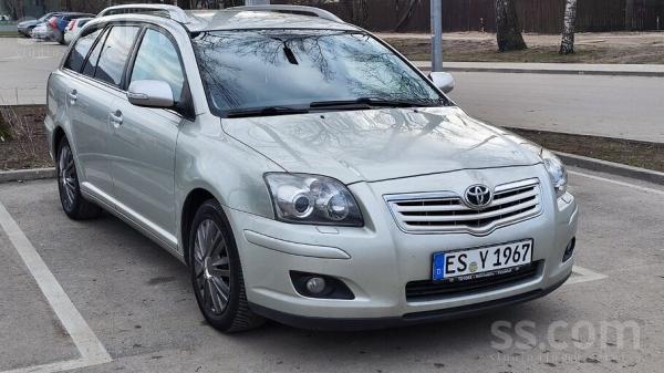Grey Toyota Avensis 2007 in Riga, with an engine capacity of 2.00 L and mileage of 168 thousand km for 3950 €, photo 1 on AUTOMOTO.COM.LV