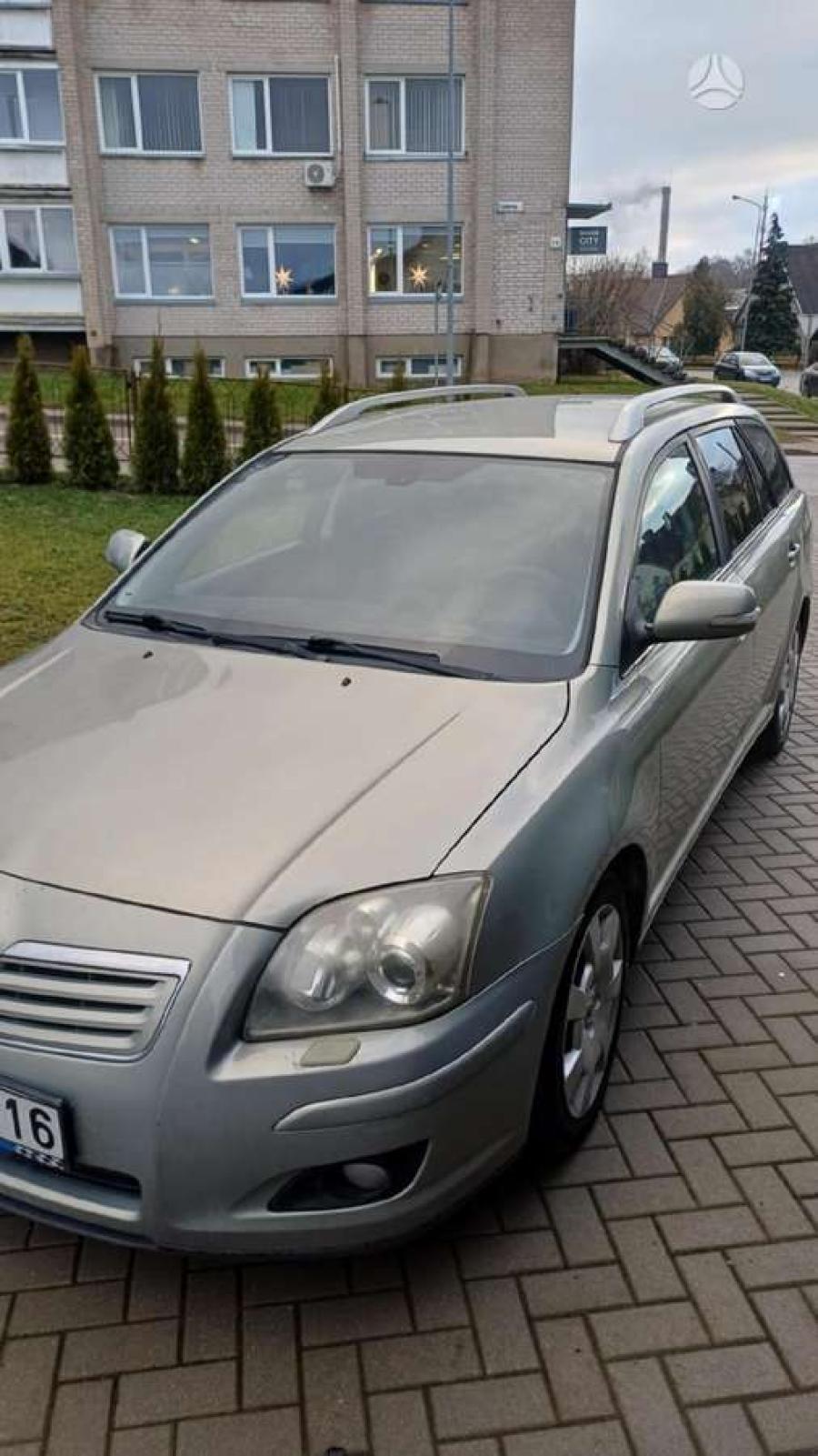 Grey Toyota Avensis 2007 in Telschi, with an engine capacity of 2.00 L and mileage of 252 thousand km for 1500 €, photo 6 on AUTOMOTO.COM.LV