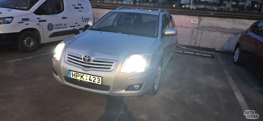 Grey Toyota Avensis 2007 in Vilnius, with an engine capacity of 2.20 L and mileage of 344 thousand km for 2000 €, photo 5 on AUTOMOTO.COM.LV