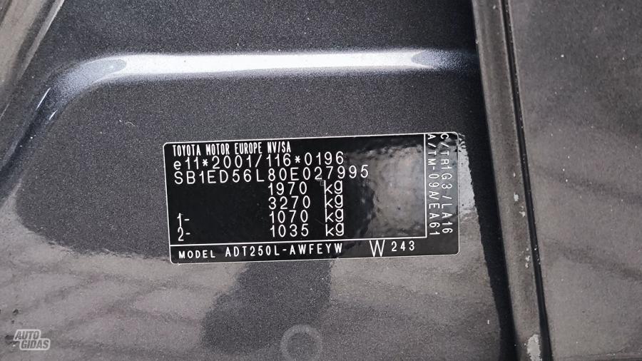 Pelēks Toyota Avensis 2007 Viļņa, ar dzinēja tilpumu 2.00 L un nobraukumu 388 tūkst. km par 1999 €, foto 18 vietnē AUTOMOTO.COM.LV