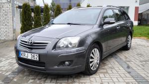 Grey Toyota Avensis 2007 in Vilnius, with an engine capacity of 2.00 L and mileage of 388 thousand km for 1999 €, photo 29 on AUTOMOTO.COM.LV