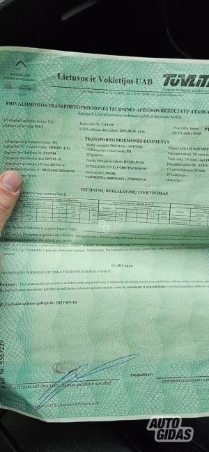 Серый Тойота Авенсис 2007 в Вильнюс, объемом двигателя 2.20 л и пробегом 349 тыс. км за 1700 €, фото 17 на AUTOMOTO.COM.LV