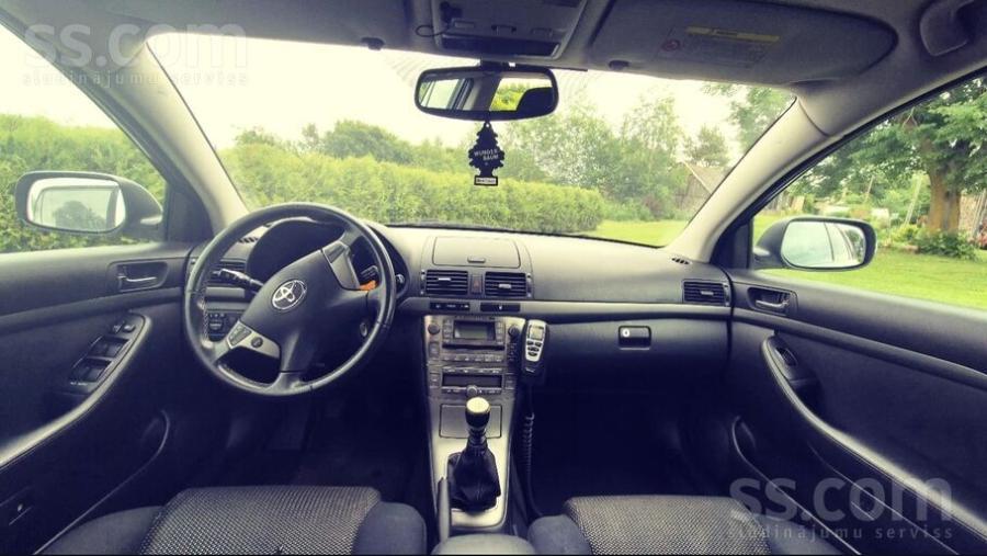 Pelēks Toyota Avensis 2007 Dobele, ar dzinēja tilpumu 2.20 L un nobraukumu 329 tūkst. km par 2600 €, foto 6 vietnē AUTOMOTO.COM.LV