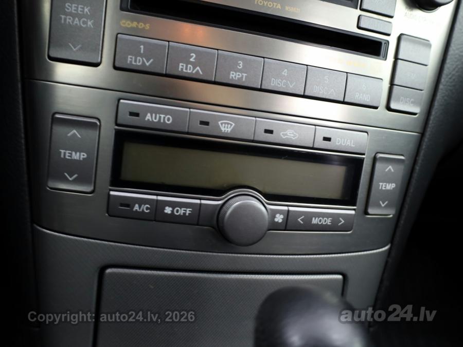 Pelēks Toyota Avensis 2007 Tallina, ar dzinēja tilpumu 2.00 L un nobraukumu 259 tūkst. km par 1499 €, foto 9 vietnē AUTOMOTO.COM.LV