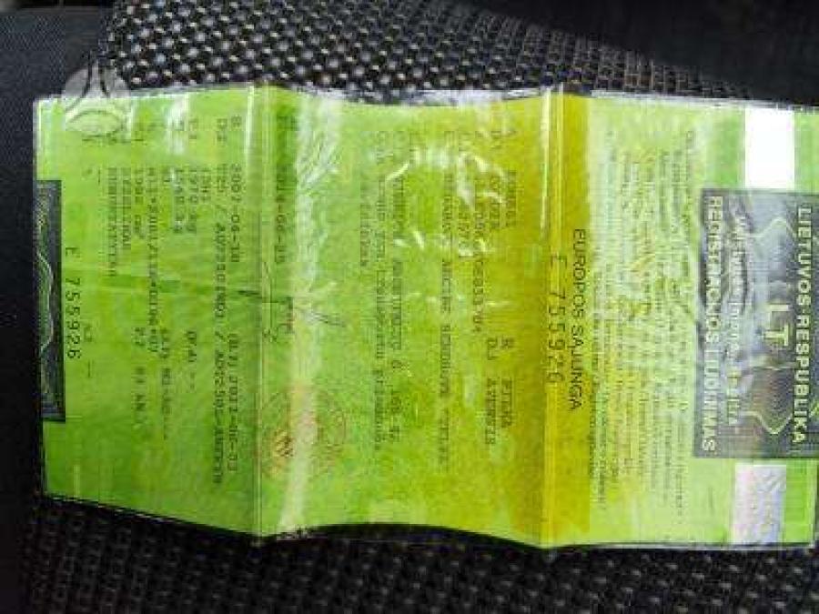 Серый Тойота Авенсис 2007 в Вильнюс, объемом двигателя 2.00 л и пробегом 533 тыс. км за 1200 €, фото 24 на AUTOMOTO.COM.LV