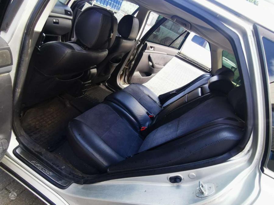 Grey Toyota Avensis 2007 in Vilnius, with an engine capacity of 1.79 L and mileage of 400 thousand km for 1300 €, photo 11 on AUTOMOTO.COM.LV