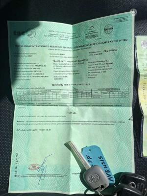 Pelēks Toyota Avensis 2007 Kauņa, ar dzinēja tilpumu 2.00 L un nobraukumu 293 tūkst. km par 1730 €, foto 6 vietnē AUTOMOTO.COM.LV
