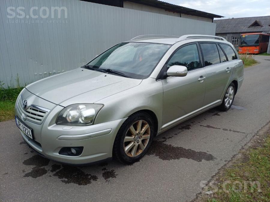 Pelēks Toyota Avensis 2007 Preiļi, ar dzinēja tilpumu 2.00 L un nobraukumu 322 tūkst. km par 1050 €, foto 5 vietnē AUTOMOTO.COM.LV