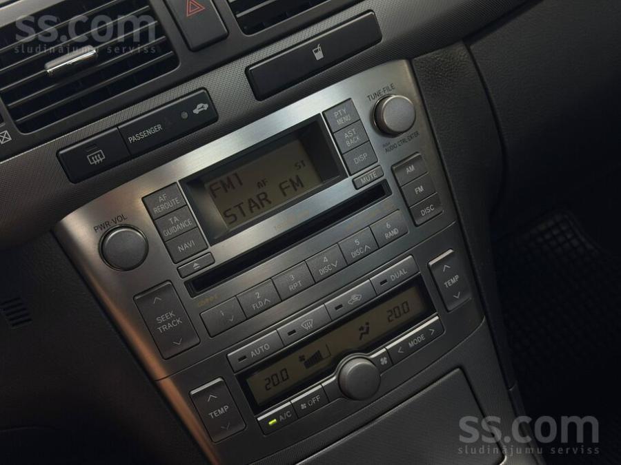 Серый Тойота Авенсис 2007 в Рига, объемом двигателя 2.00 л и пробегом 244 тыс. км за 1990 €, фото 21 на AUTOMOTO.COM.LV