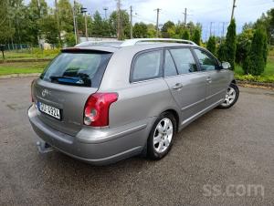 Pelēks Toyota Avensis 2007 Rīga, ar dzinēja tilpumu 1.80 L un nobraukumu 293 tūkst. km par 1890 €, foto 6 vietnē AUTOMOTO.COM.LV