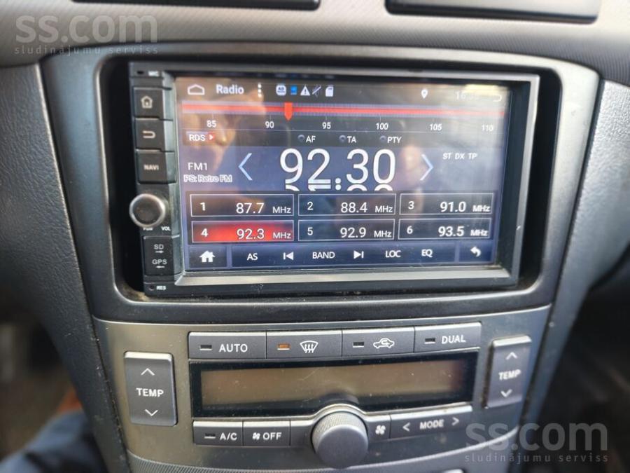 Grey Toyota Avensis 2007 in Liepaja, with an engine capacity of 2.20 L and mileage of 375 thousand km for 2250 €, photo 12 on AUTOMOTO.COM.LV