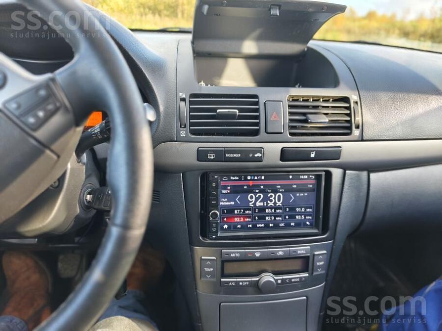 Grey Toyota Avensis 2007 in Liepaja, with an engine capacity of 2.20 L and mileage of 375 thousand km for 2250 €, photo 14 on AUTOMOTO.COM.LV
