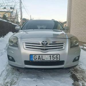 Pelēks Toyota Avensis 2008 Viļņa, ar dzinēja tilpumu 2.23 L un nobraukumu 197 tūkst. km par 1699 €, foto  vietnē AUTOMOTO.COM.LV