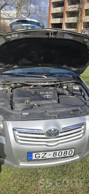 Grey Toyota Avensis 2008 in Riga, with an engine capacity of 2.00 L and mileage of 404 thousand km for 1200 €, photo 5 on AUTOMOTO.COM.LV