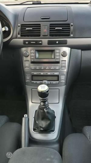 Pelēks Toyota Avensis 2008 Šauļi, ar dzinēja tilpumu 2.00 L un nobraukumu 292 tūkst. km par 2600 €, foto 14 vietnē AUTOMOTO.COM.LV