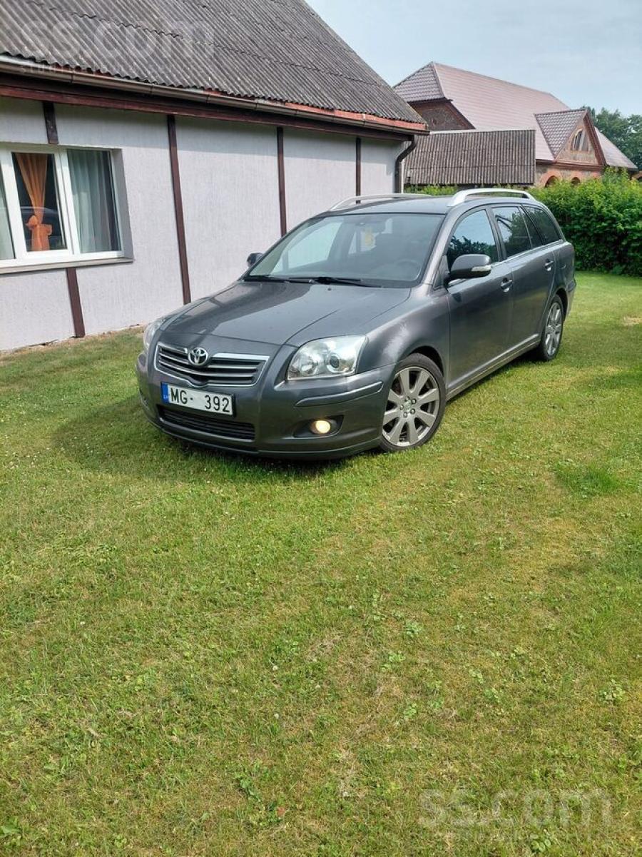 Pelēks Toyota Avensis 2008 Limbaži, ar dzinēja tilpumu 2.00 L un nobraukumu 293 tūkst. km par 2500 €, foto 1 vietnē AUTOMOTO.COM.LV