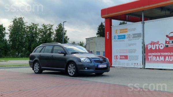 Grey Toyota Avensis 2008 in Jelgava, with an engine capacity of 2.00 L and mileage of 305 thousand km for 1590 €, photo 6 on AUTOMOTO.COM.LV