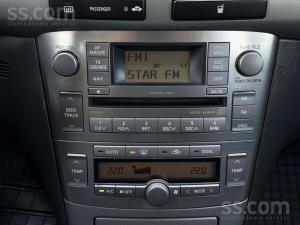 Grey Toyota Avensis 2008 in Riga, with an engine capacity of 2.00 L and mileage of 281 thousand km for 1480 €, photo 14 on AUTOMOTO.COM.LV