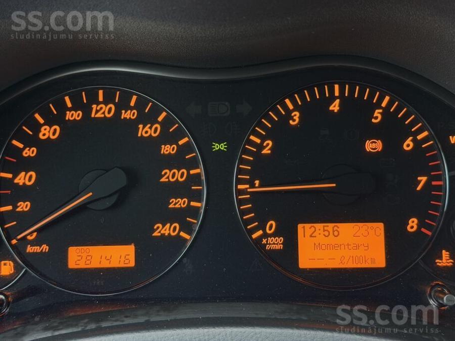 Grey Toyota Avensis 2008 in Riga, with an engine capacity of 2.00 L and mileage of 281 thousand km for 1480 €, photo 19 on AUTOMOTO.COM.LV