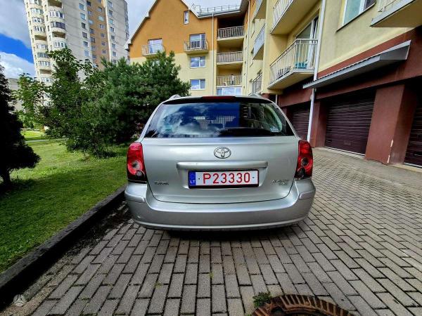 Grey Toyota Avensis 2008 in Vilnius, with an engine capacity of 2.00 L and mileage of 209 thousand km for 3750 €, photo 6 on AUTOMOTO.COM.LV