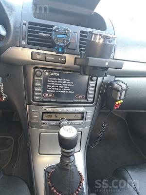 Pelēks Toyota Avensis 2008 Daugavpils, ar dzinēja tilpumu 2.00 L un nobraukumu 280 tūkst. km par 2500 €, foto 9 vietnē AUTOMOTO.COM.LV
