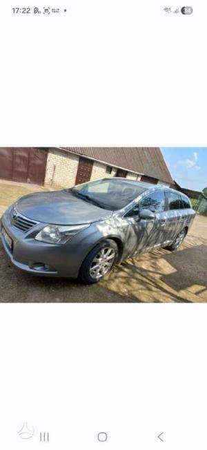 Pelēks Toyota Avensis 2009 Pakruojis, ar dzinēja tilpumu 2.00 L un nobraukumu 328 tūkst. km par 4100 €, foto  vietnē AUTOMOTO.COM.LV