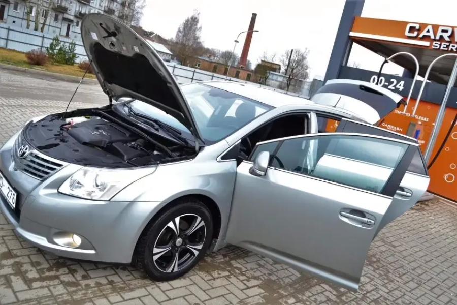 Pelēks Toyota Avensis 2009 Jēkabpils, ar dzinēja tilpumu 2.00 L un nobraukumu 213 tūkst. km par 6100 €, foto 16 vietnē AUTOMOTO.COM.LV