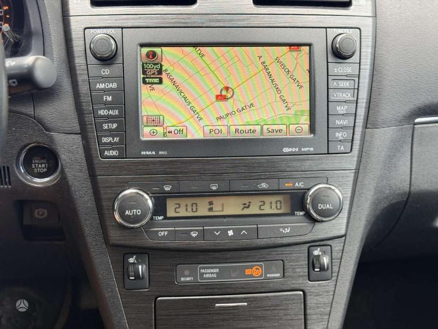 Серый Тойота Авенсис 2009 в Укмерге, объемом двигателя 2.00 л и пробегом 200 тыс. км за 4450 €, фото 9 на AUTOMOTO.COM.LV