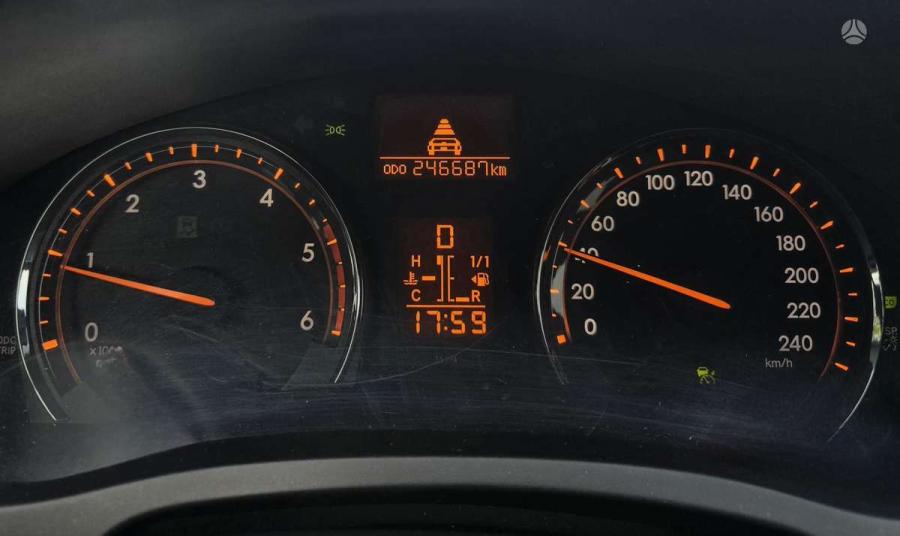 Pelēks Toyota Avensis 2009 Panevēža, ar dzinēja tilpumu 2.23 L un nobraukumu 247 tūkst. km par 4499 €, foto 21 vietnē AUTOMOTO.COM.LV