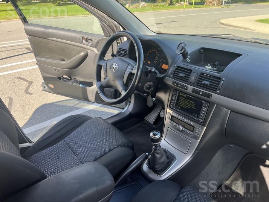 Grey Toyota Avensis 2009 in Jurmala, with an engine capacity of 2.00 L and mileage of 350 thousand km for 2600 €, photo 21 on AUTOMOTO.COM.LV