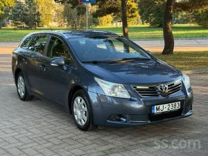 Pelēks Toyota Avensis 2009 Rīga, ar dzinēja tilpumu 2.00 L un nobraukumu 0 tūkst. km par 2590 €, foto  vietnē AUTOMOTO.COM.LV