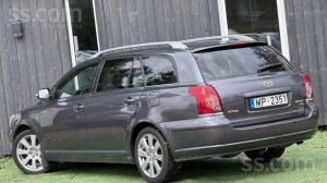 Pelēks Toyota Avensis 2009 Rīga, ar dzinēja tilpumu 2.00 L un nobraukumu 370 tūkst. km par 1400 €, foto 4 vietnē AUTOMOTO.COM.LV
