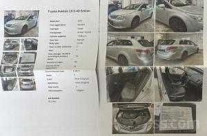 Серый Тойота Авенсис 2010 в Рига, объемом двигателя 2.00 л и пробегом 330 тыс. км за 3900 €, фото 24 на AUTOMOTO.COM.LV
