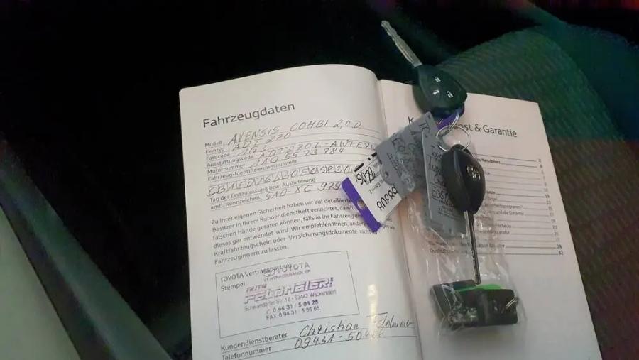 Серый Тойота Авенсис 2011 в Лимбажи, объемом двигателя 2.00 л и пробегом 218 тыс. км за 5450 €, фото 12 на AUTOMOTO.COM.LV